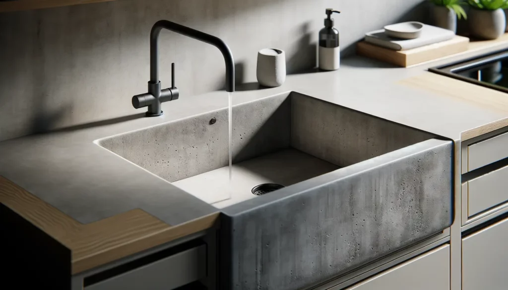 How to Incorporate a Concrete Sink into Your Kitchen Layout- Experts ...